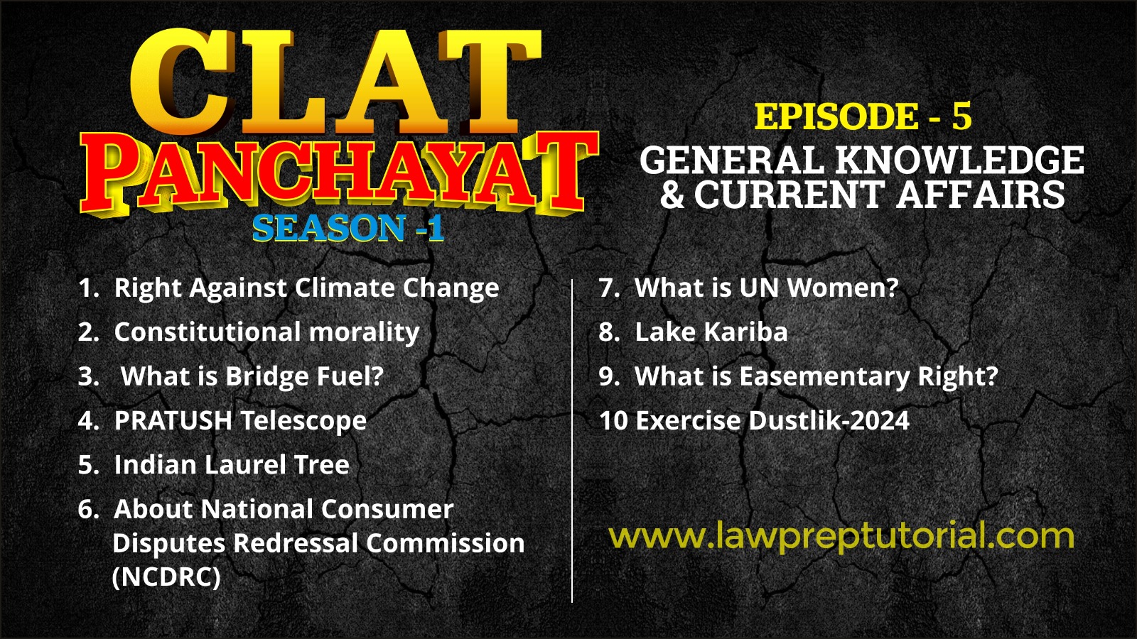 Law Prep Tutorial: Best CLAT